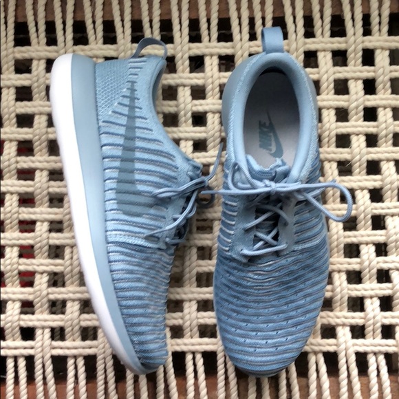 Nike | Shoes | Light Blue Nike Textured Waved Sneakers | Poshmark